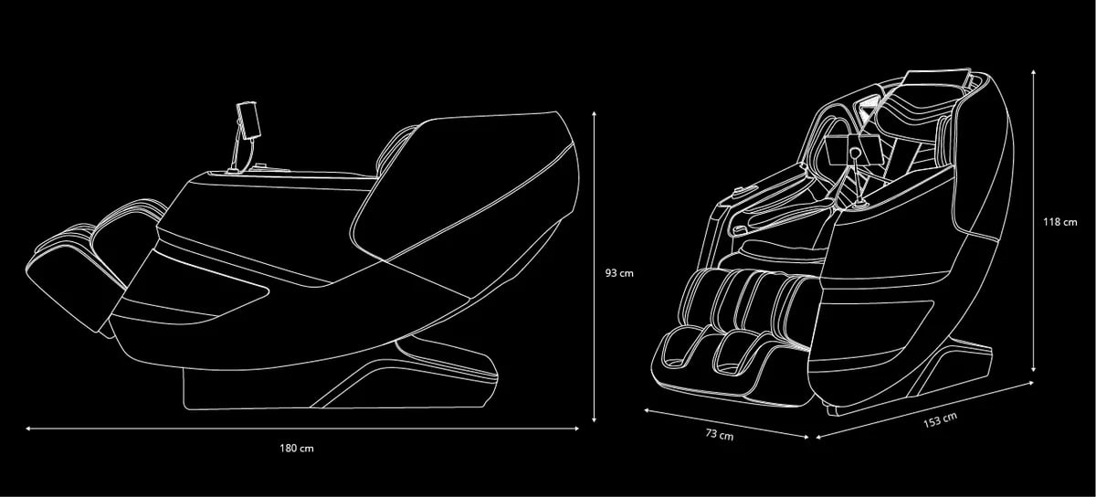 KOMODER FOCUS III Massage Chair